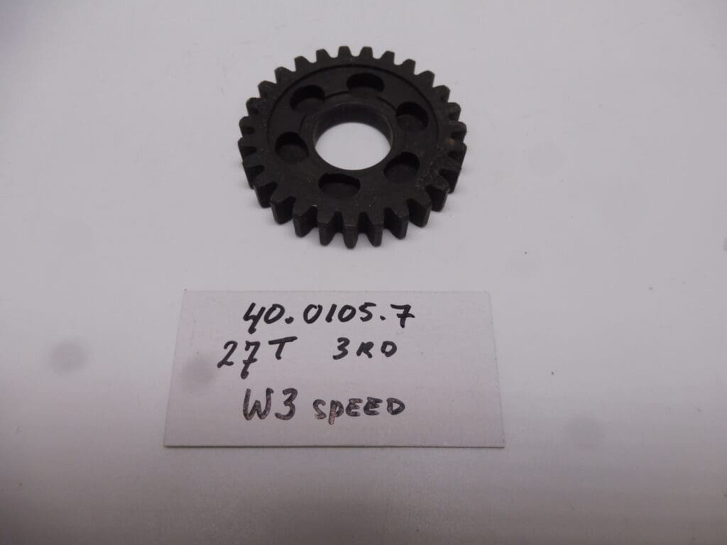 40.0105.7 Gear 3rd 27T Minarelli W3 3-speed New | Theo Louwes Motors