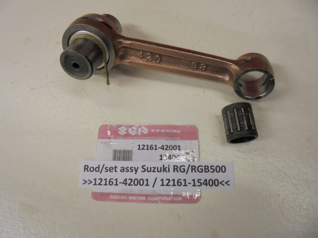 12161-42001/12161-15400 Rod set ass'y Suzuki RG/RGB500 racing new ...