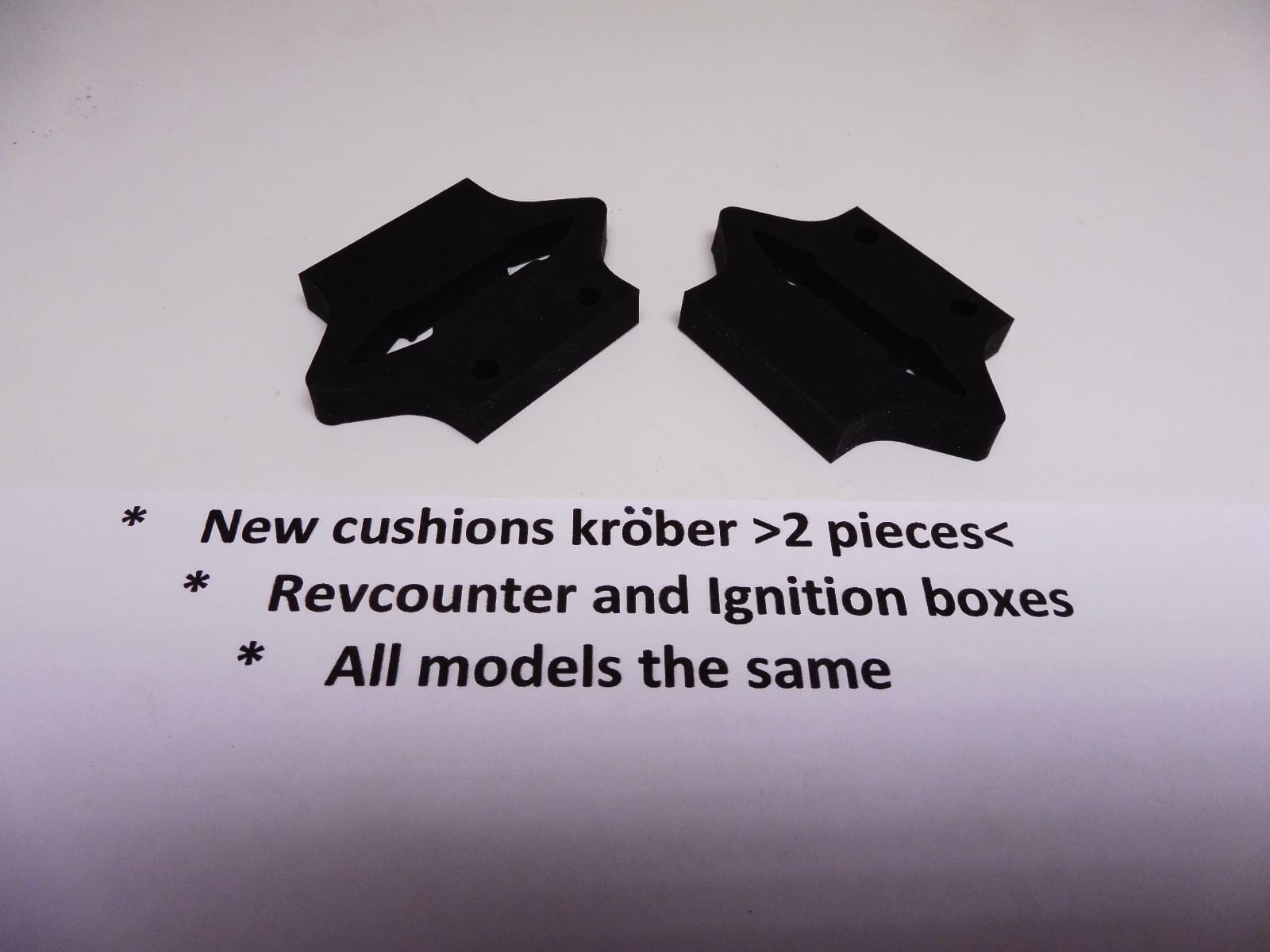 Krobercushions tachometer and ignition boxes 2 pieces | Theo Louwes Motors