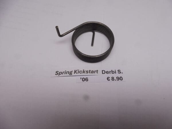 94748 Spring kickstart Derbi Senda'06 moped New (pict.64) | Theo Louwes ...